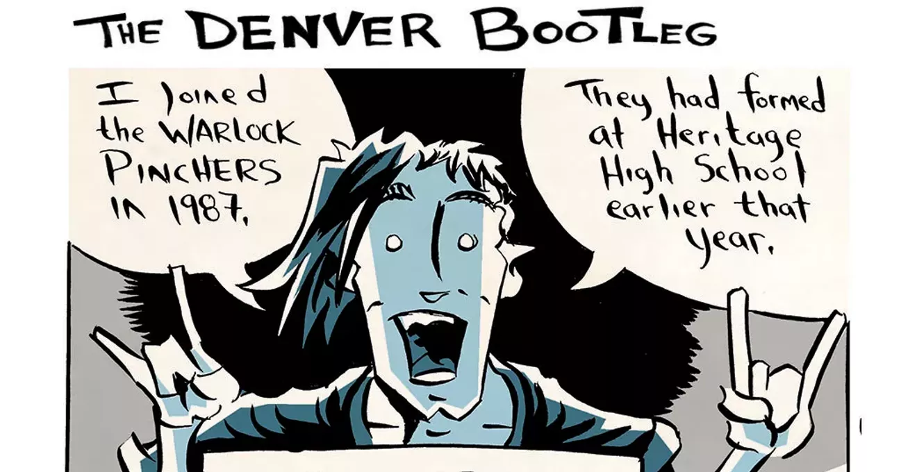 Andrew Novick's First Gig With the Warlock Pinchers | Westword