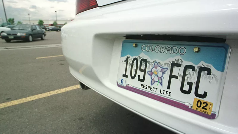 Bad Ideas for Denver License Plates | Westword