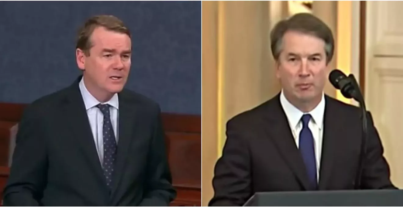 Michael Bennet Tears GOP a New One Over Deborah Ramirez, Brett Kavanaugh | Westword