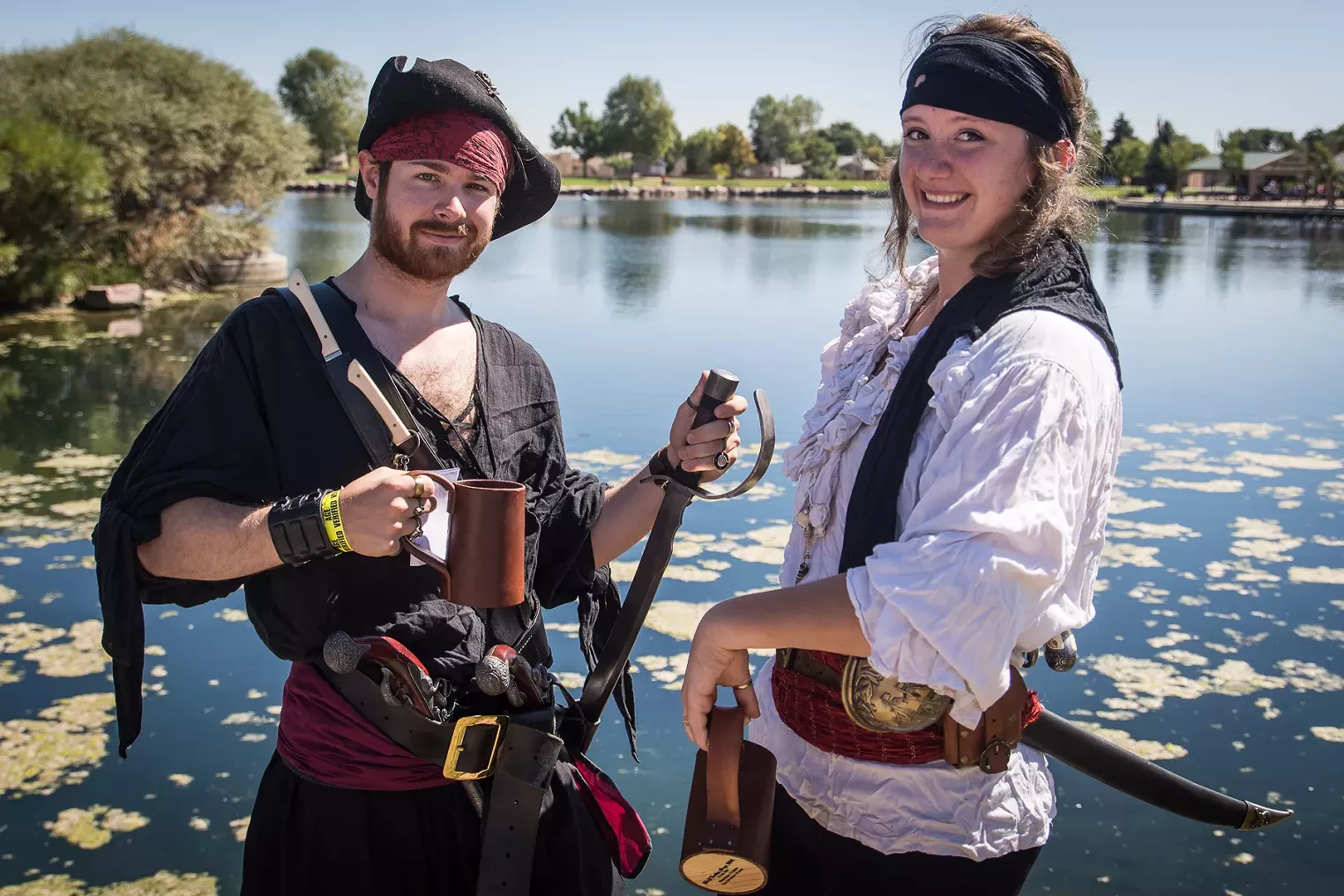 Parrots and peg legs at the Northglenn Pirate Fest | Denver | Denver ...