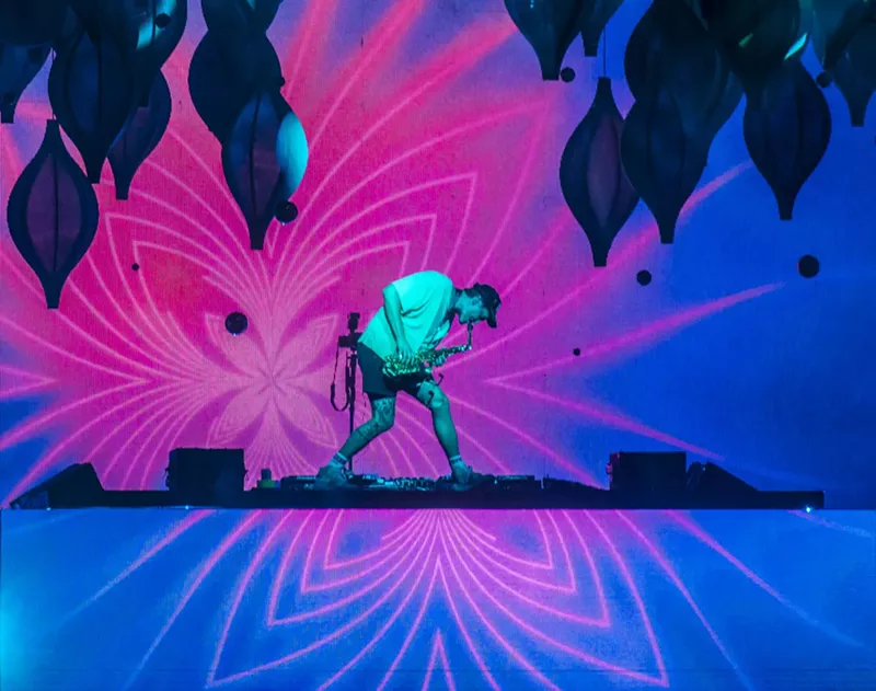 Photos: GRiZ Closes Out Saturday Night of Vortex 2023, Meow Wolf's ...