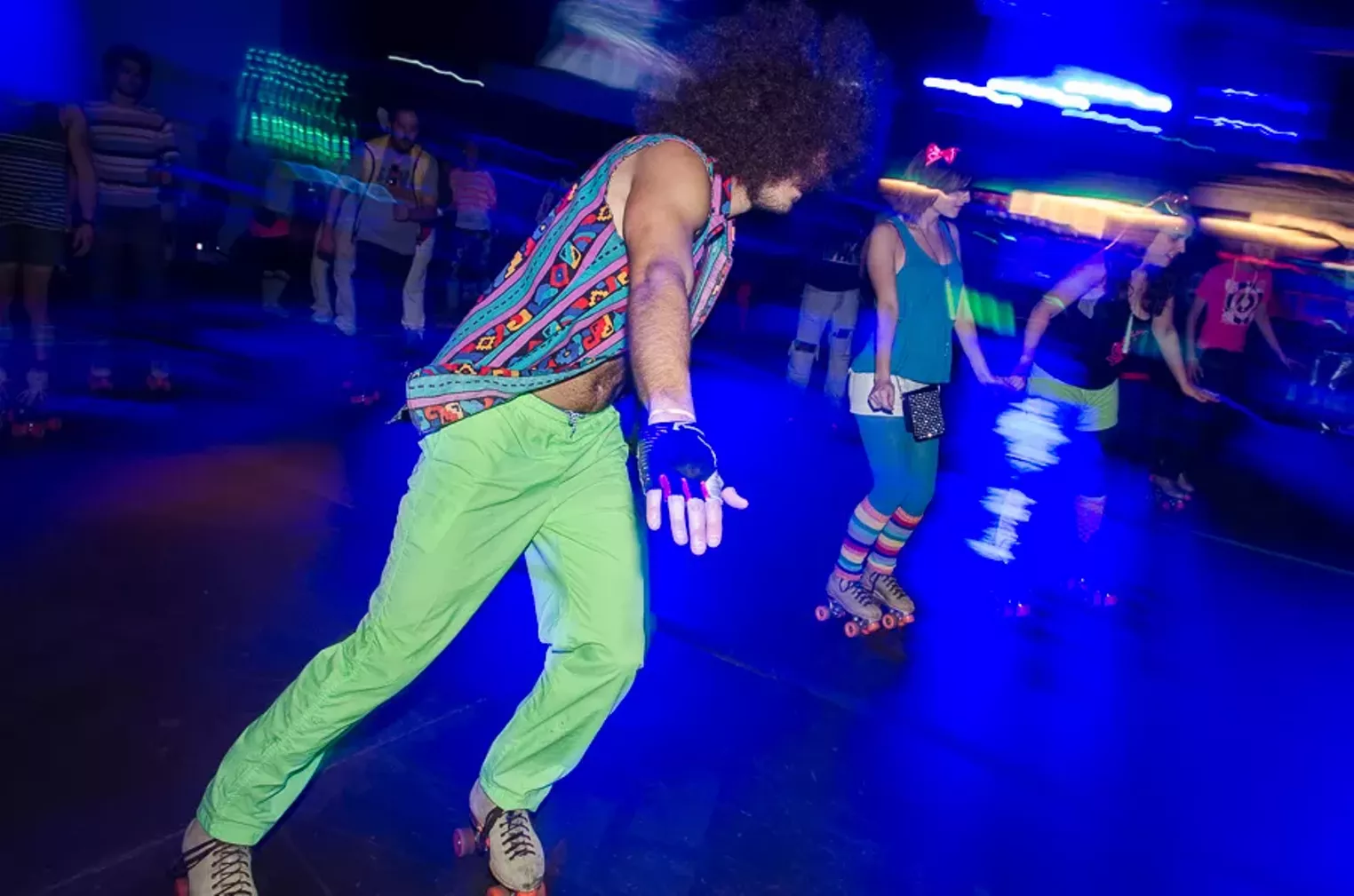 Roll's Black Light Rollerskate Rave | Denver | Denver Westword | The ...