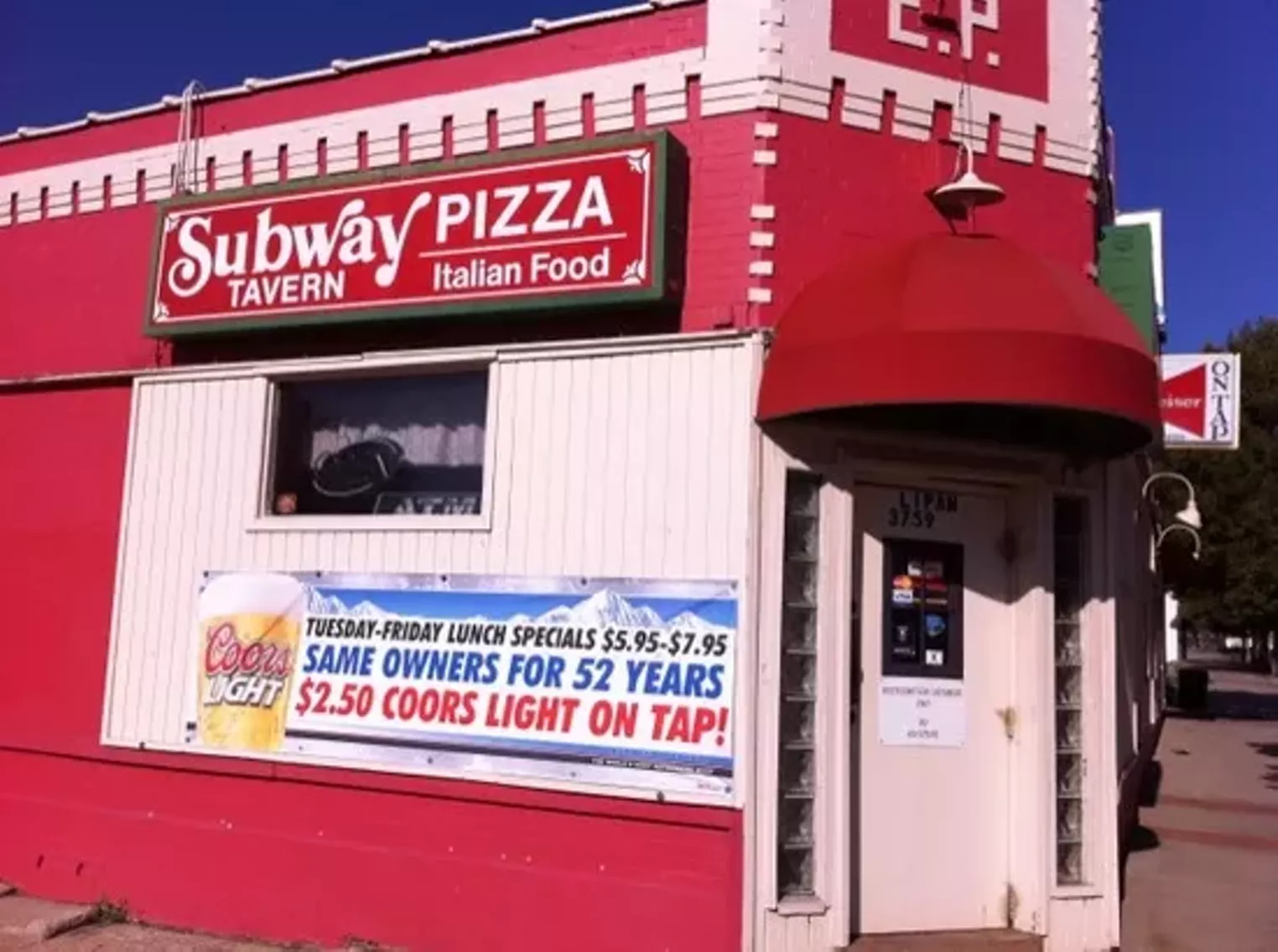 Subway Tavern & Pizzeria Longo | Northwest Denver | Italian, Pizza ...