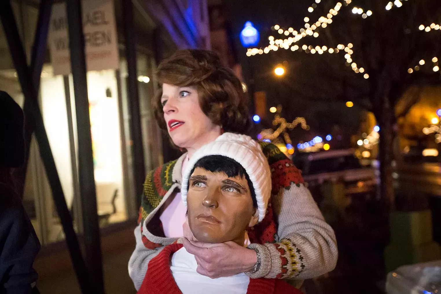 Suzanne Heintz and Her Mannequin Family Shoot Christmas Cards | Denver ...