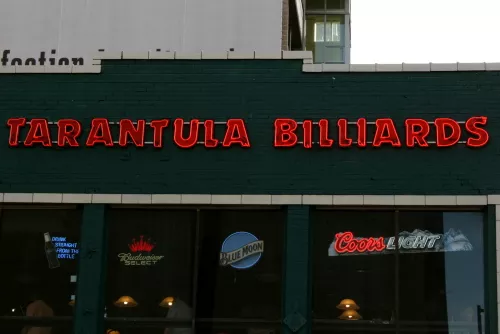 Tarantula Billiards and Bar | Downtown Denver | American, Burgers ...