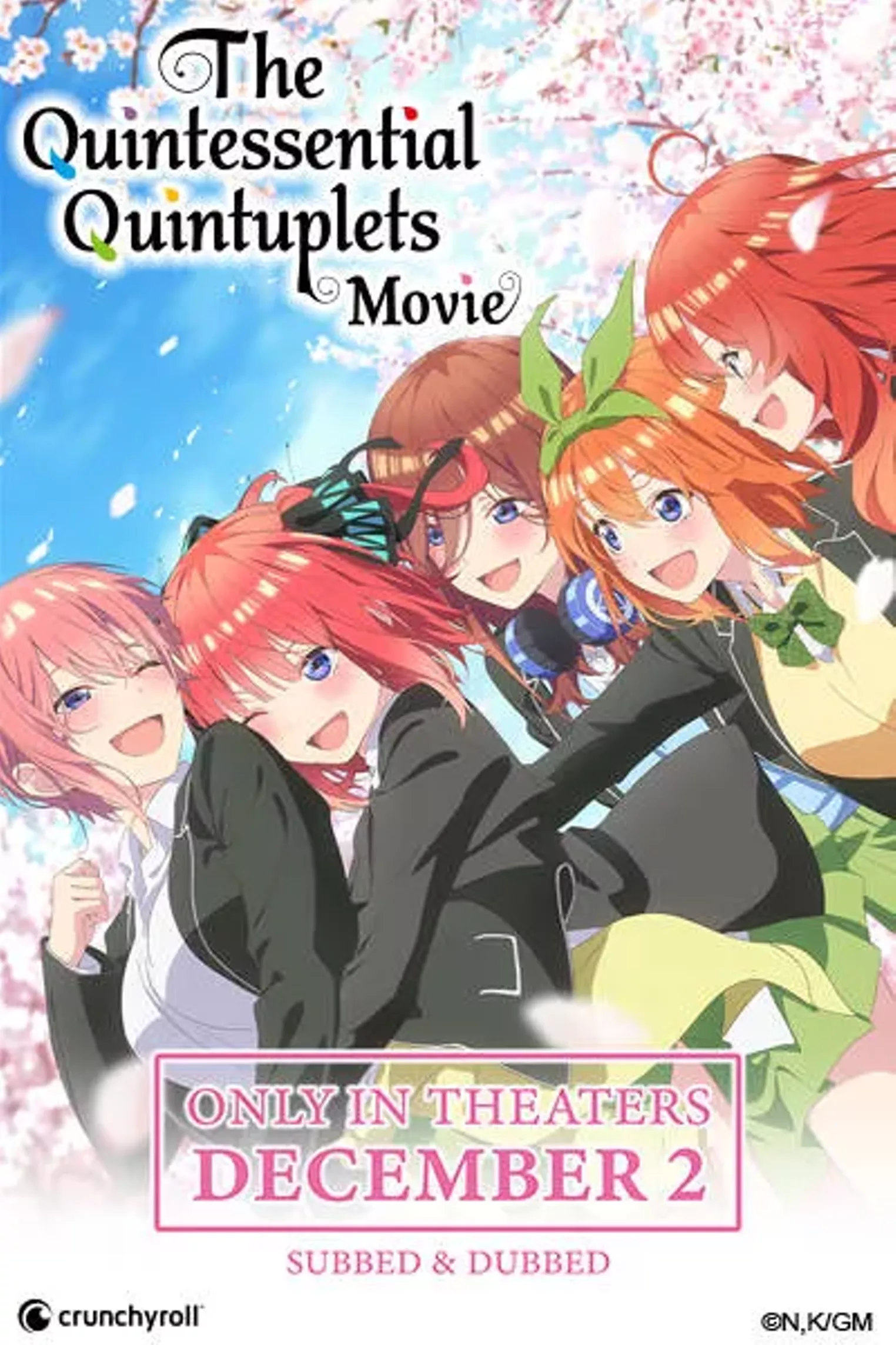 The Quintessential Quintuplets Movie | Denver Westword | The Leading ...