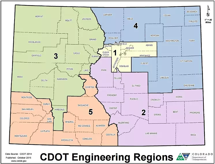 Colorado Department of Transportation November 2019 Road Projects ...