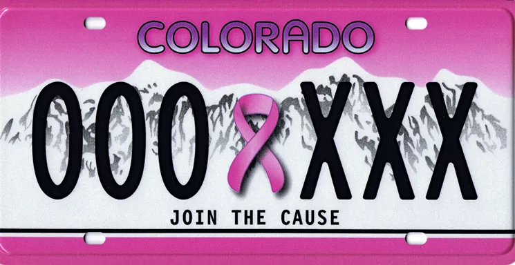 Colorado Special License Plates: Most and Least Popular | Westword