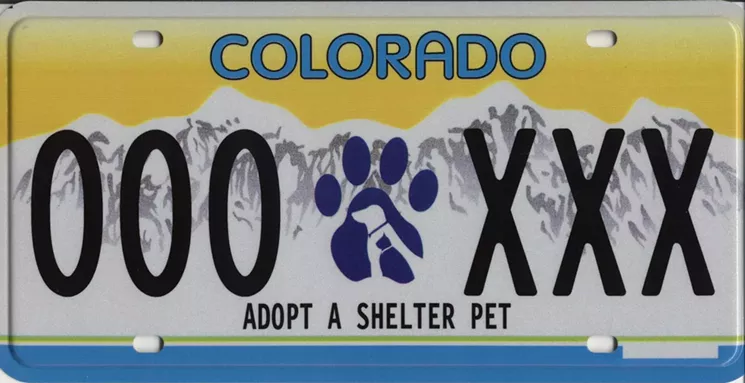 Colorado Special License Plates: Most and Least Popular | Westword