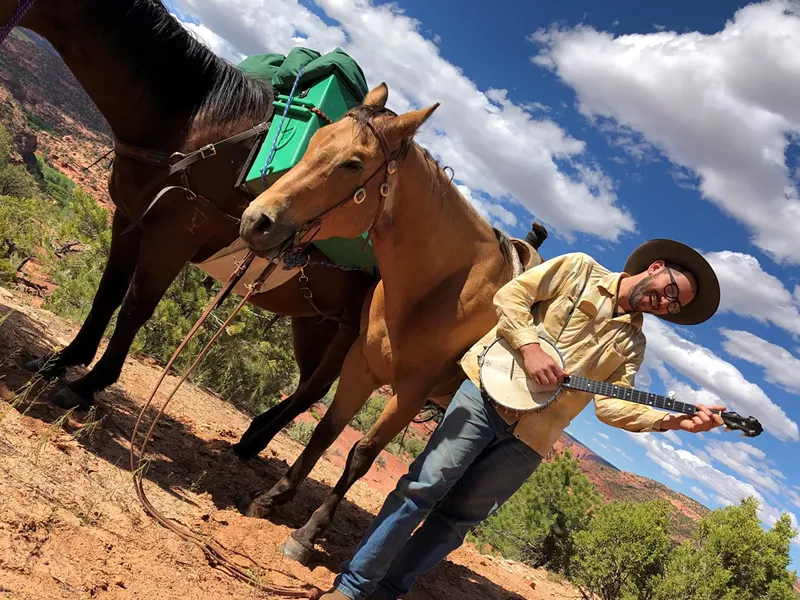 Troubadour Gideon Irving Travels the West by Horse | Westword