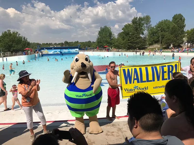 Water World's Walliver Joins Colorado's Mascots, Good and Bad | Westword