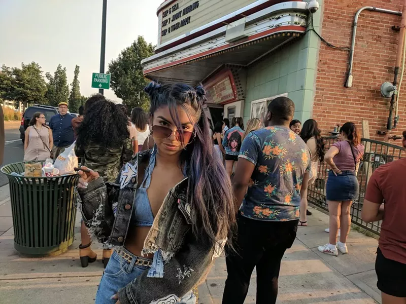 Designer Destiny Acuna Created Denim Look for SZA | Westword