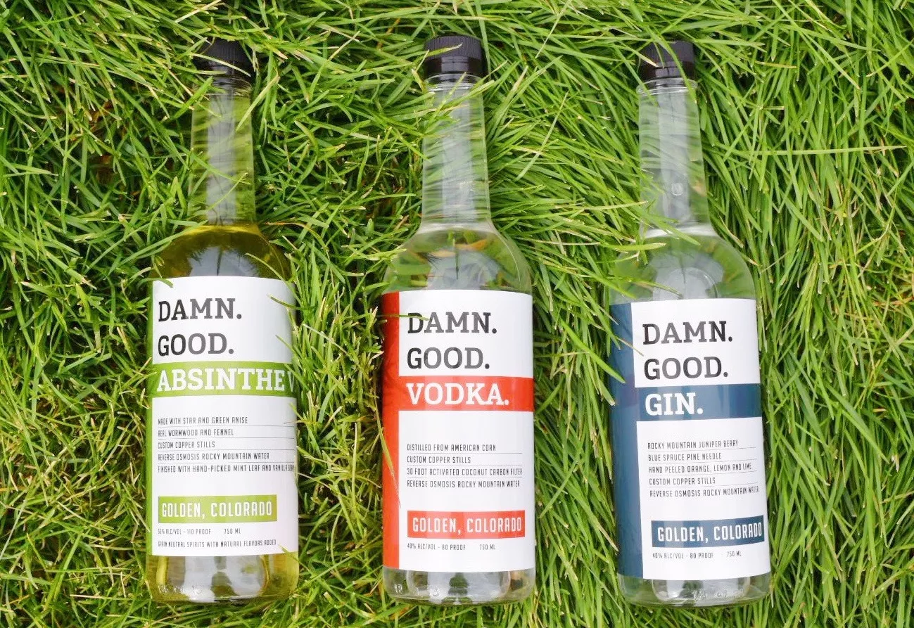 State 38 Distilling Release New Damn.Good Label With Absinthe, Gin and ...