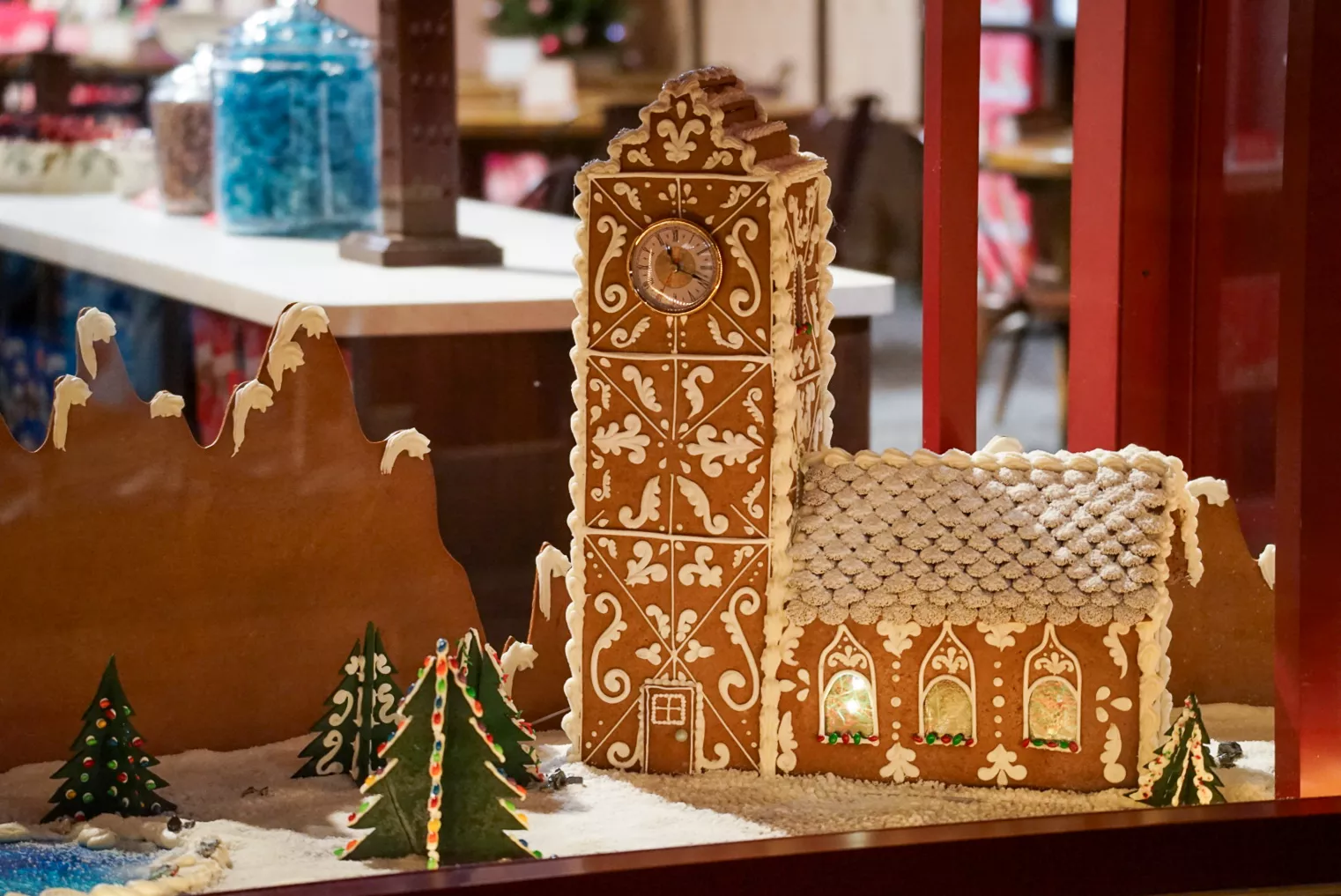 The Making of the Gaylord Rockies Gingerbread Display in Aurora | Westword
