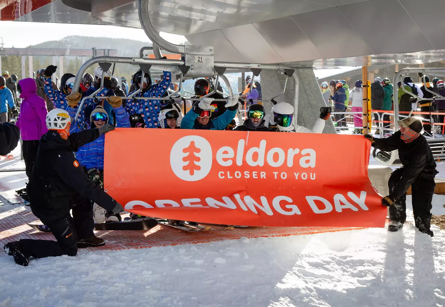 Photos of Eldora Mountain Ski Resort Celebrating Opening Day 2019 ...