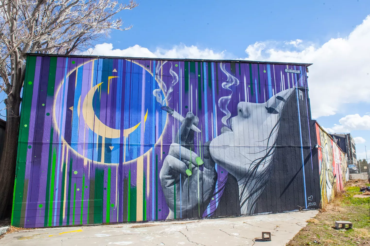 Photos: Dispensary Murals Around Denver Display Cannabis Creativity ...