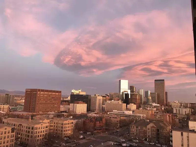 Why Has Denver Seen Such Beautiful Sunsets Lately? | Westword